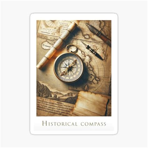 Vintage Navigation Ensemble Historical Compass And World Map