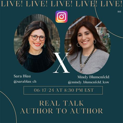 Mindy Blumenfeld Mindyblumenfeldlcsw • Instagram Photos And Videos