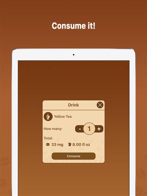 Caffeine Tracker Counter App App Price Drops