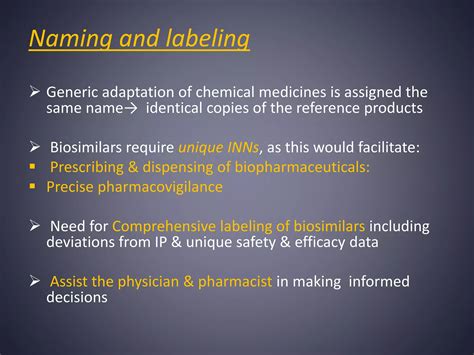 Biologicals Vs Biosimilars Pptx