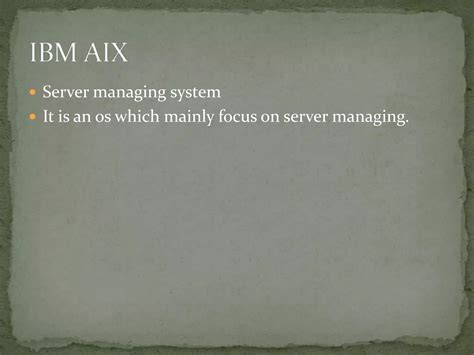 Ibm Aix Pptx