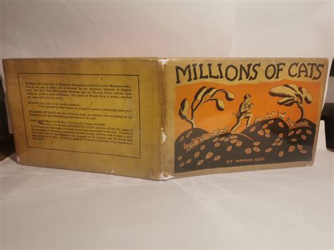 Millions Of Cats By Wanda Gag Very Good Hardcover 1928 1st Edition