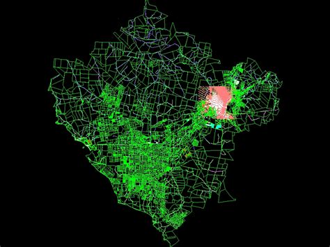 Mapa Da Cidade De Hermosillo Sonora México 10914 Mb Bibliocad