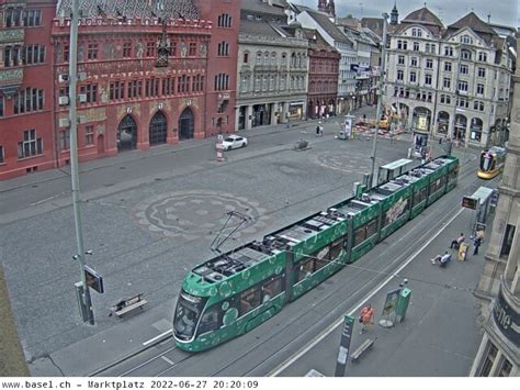 Webcam Basel Market Square Webcam Galore