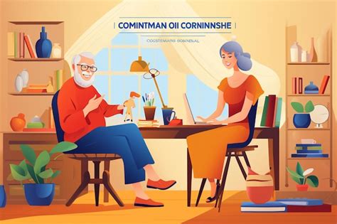 Online Classroom Illustration Style Premium Ai Generated Vector