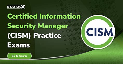 Certified Information Security Manager Cism Practice Exams