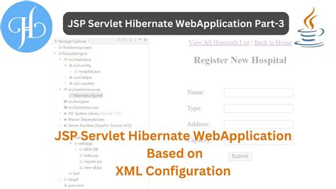Jsp Servlet Hibernate Web Application Based On Xml Configuration Part 3