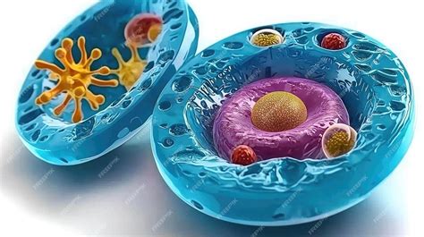 Organizational Structure Cell In Section Illustrating Detailed Layout
