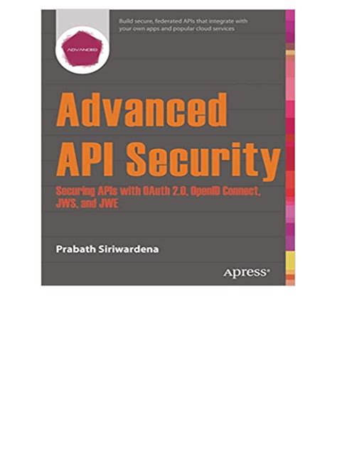 [download pdf ] advanced api security securing kalibrasiのブログ