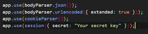 Perform A Session Based User Authentication In Express Js The Workfall Blog