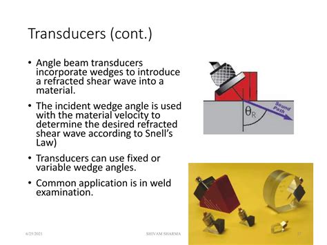 Unit Ultrasonic Testing Method PPT