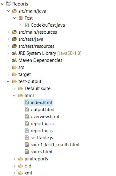 How To Generate Reports In TestNG Codekru