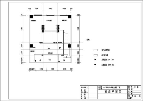 某合成实验室平面图 暖通空调 土木在线