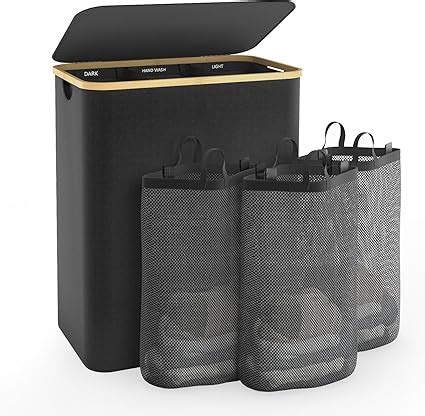 Amazon.com: Hampers for Laundry Basket with Lid, 160L Extra Large 3 ...