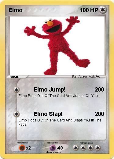 Pokémon Elmo 639 639 Elmo Jump My Pokemon Card