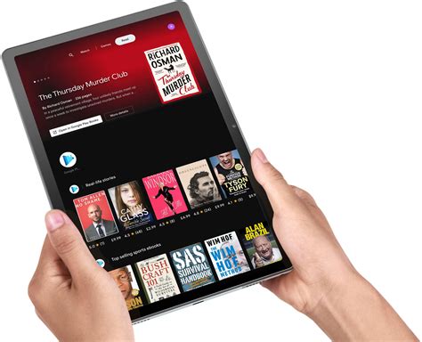 Best Buy Lenovo Tab M Plus Rd Gen Tablet Gb Frost Blue Zaaj Us