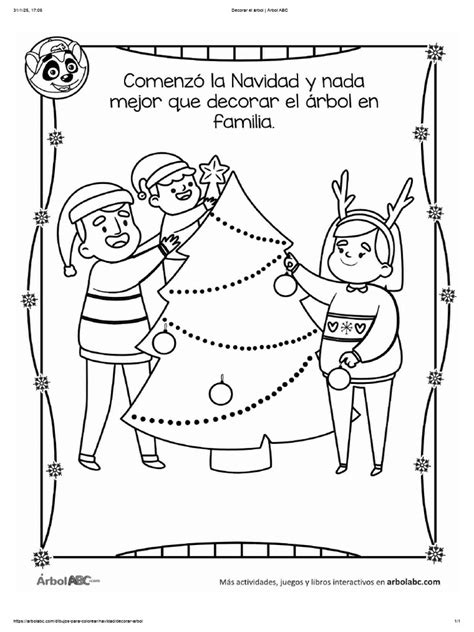 Decorar El Árbol Árbol Abc Pdf