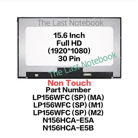 Jual Layar Led Lcd Laptop Hp Elitebook G Inch Full Hd Non Touch Jakarta Pusat The