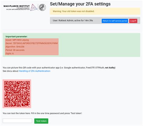 Setup 2fa — Mpi Mis Documentation Documentation