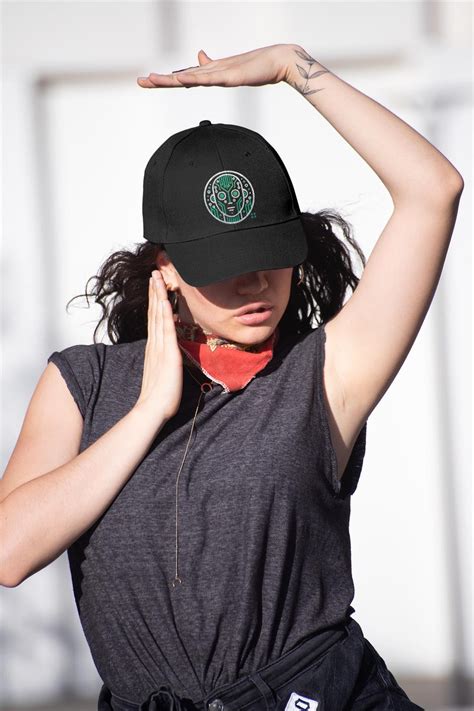 Custom Embroidered Snapback Hat Otto Cap 125 978 Flat Brim Hat