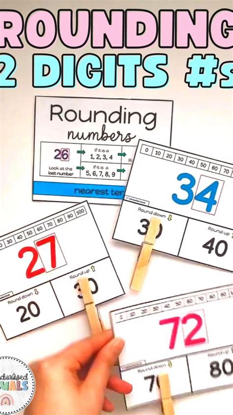 Rounding Numbers Activity For Special Education Rounding 2 Digit Numbers Task Cards Math Rounding Numbers Activity For Special Education Rounding 2 Digit Numbers Task Cards Math