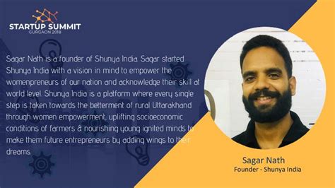 Ankit Chamoli On Linkedin Peopleistindia Is Proud To Introduce Sagarnath Founder Shunyaindia