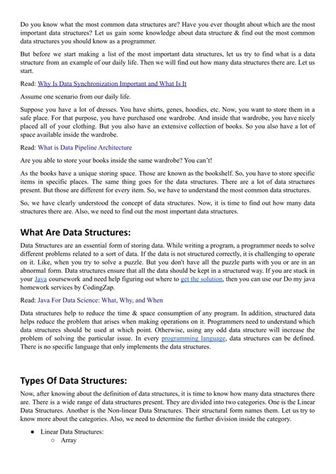Ppt The Common Data Structures You Should Know Powerpoint