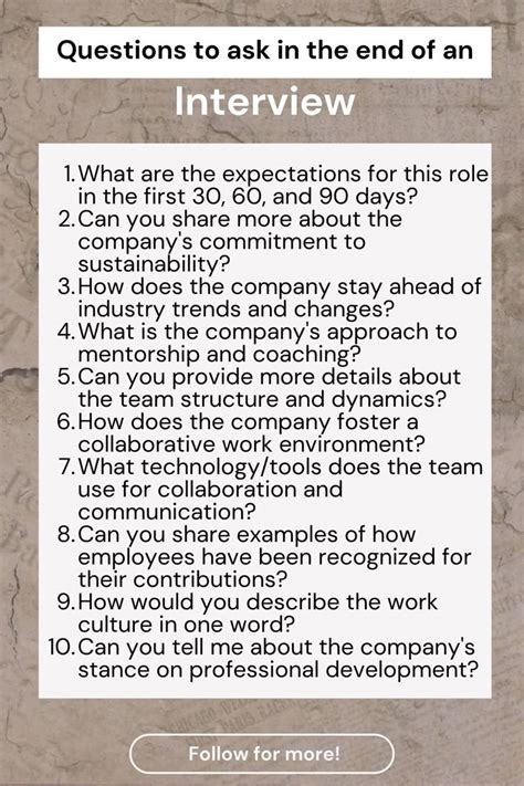 Mastering the Art of Interview Closure: Top Questions to Ask at the End