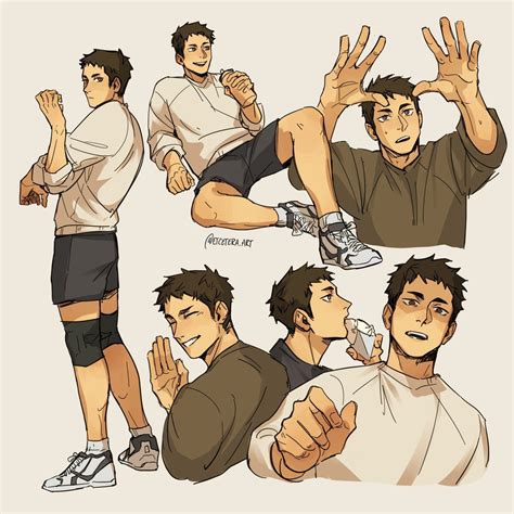 Haikyuu Characters Fanart Haikyuu Cute Fanart Haikyuu In Jjk Atsumu