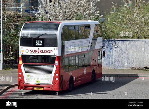 A Transport For London Tfl Superloop 2 Sl2 Double Decker Bus