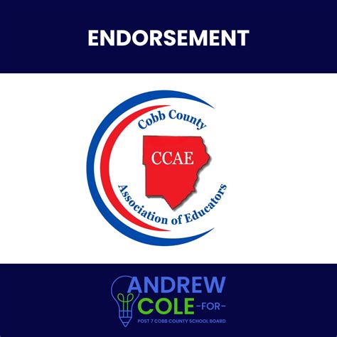 Andrew Cole For Cobb County School Board Post 7 The New Candidate For