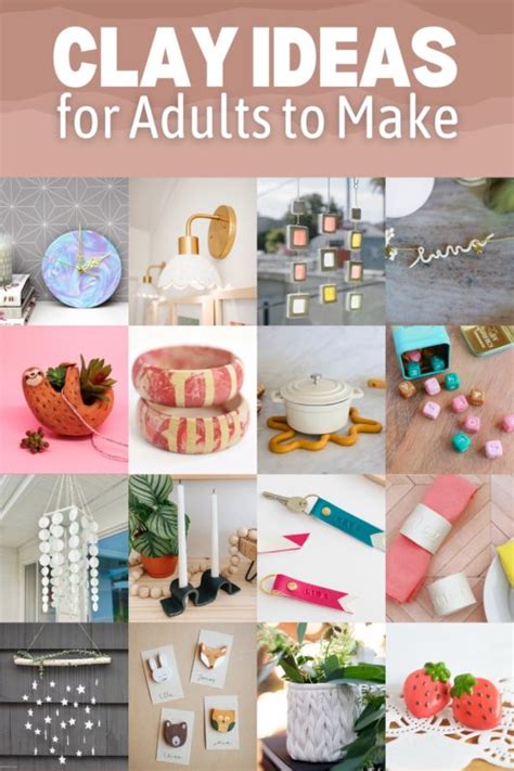 Clay Ideas For Adults Shape Mold Express Your Creativity DIY Candy