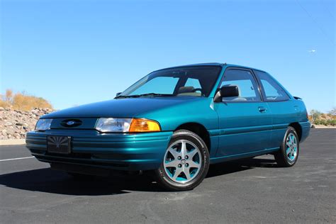 No Reserve 25k Mile 1994 Ford Escort Lx For Sale On Bat Auctions
