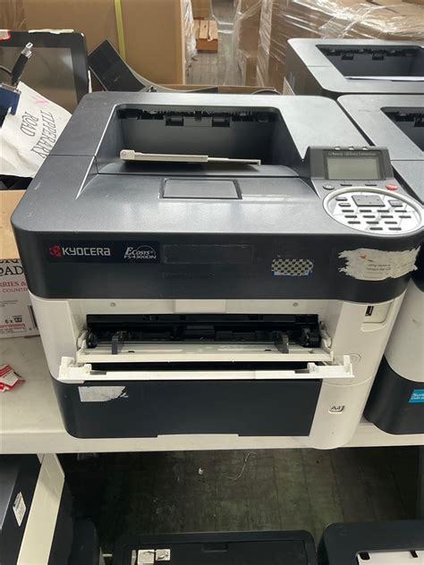 Printer Kyocera Ecosys Fs 4300dn W Power Cable Powers On