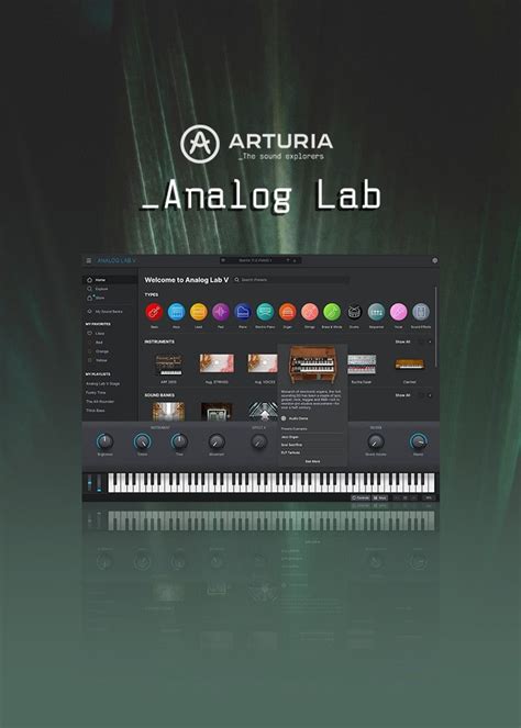 Analog Lab Pro Beats Explorations Sound Pack By Arturia Audio