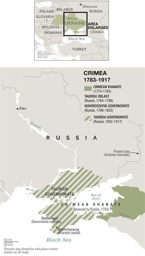 300 Years Of Embattled Crimea History In 6 Maps National Geographic