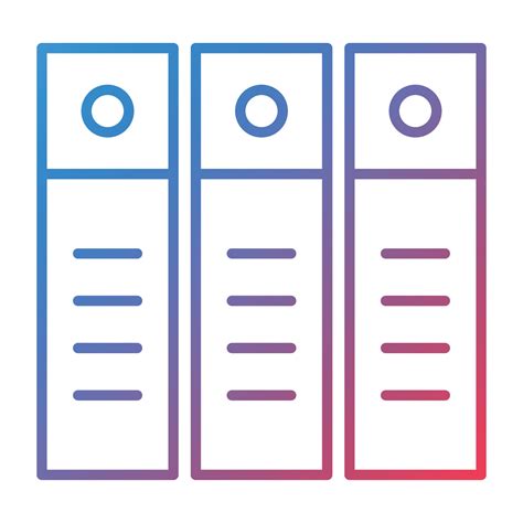Files Line Gradient Icon 18658091 Vector Art At Vecteezy