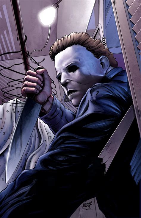 Michael Myers Print Art Of William Russell