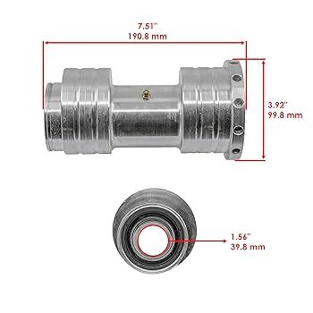 400ex Hubs Rear Axle Shaft And Wheel Hub Bearing Carrier Assembly For