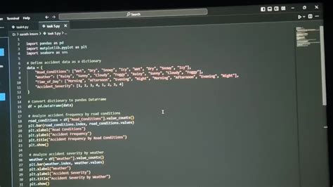 Traffic Accident Data Analysis Task 5 At Prodigy Infotech Sarath Anand Posted On The Topic