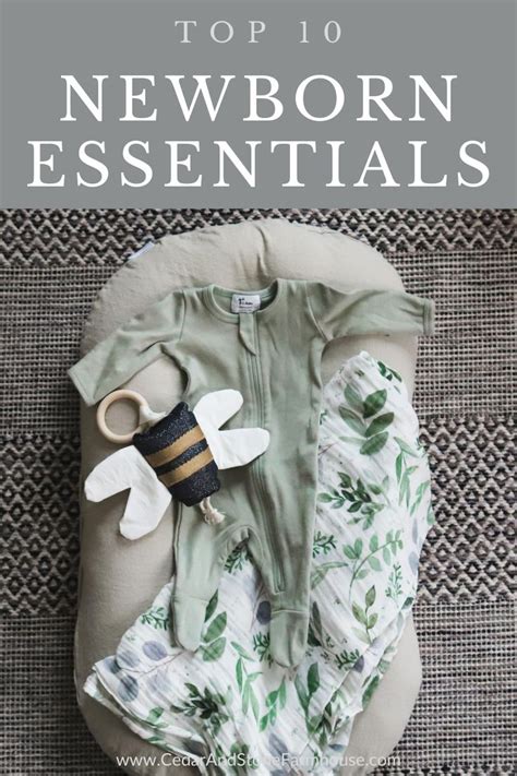 Top 10 Newborn Essentials