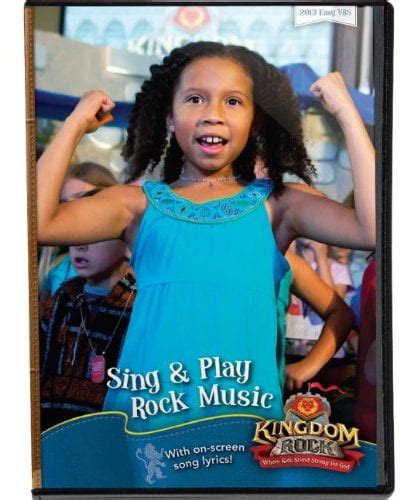 Kingdom Rock Sing And Play Rock Music Dvd W On Screen Song Lyrics Dvd