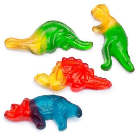 Gummy Dinosaurs 4 Ounces Gummy Dinosaur Gummies Gummy Candy