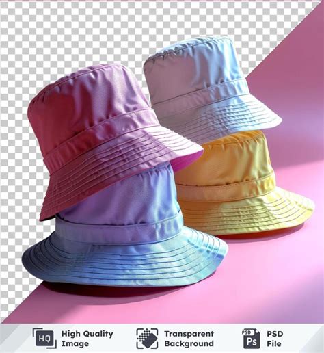 Premium Bucket Hat Template Set Collection Png Psd Image Premium Ai