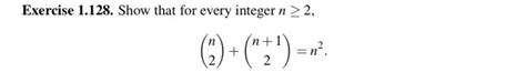Solved Exercise Show That For Every Integer N Chegg Com