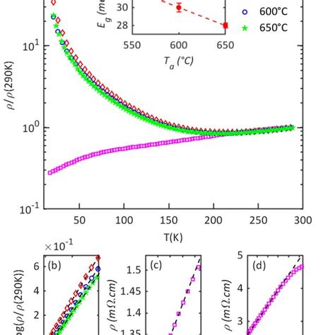 A Temperature Dependence Of Normalized Electrical Resistivity Of Fega
