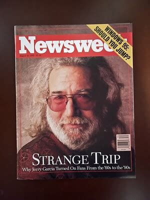 1995 Newsweek Jerry Garcia Tribute The Grateful Dead Captain Trips Ebay
