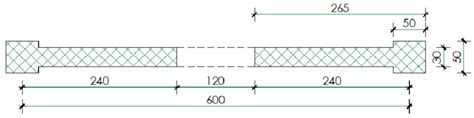 Characteristic Cross Section Of Coupled Wall Download Scientific Diagram