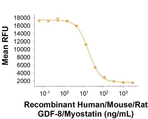 Recombinant Human Mouse Rat Gdf 8 Myostatin Protein Cf 11658 G8 By Randd Systems Part Of Bio
