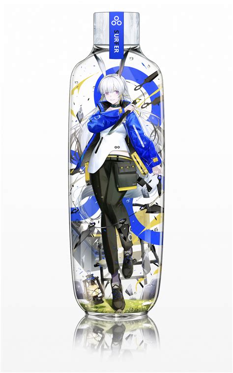 Yuuki Mix Infection Monitor Arknights Surfer Arknights Arknights Absurdres Commentary